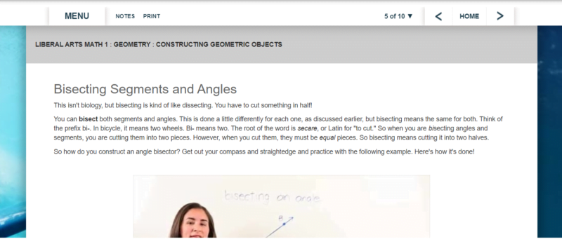Liberal Arts Mathematics 1 - eLearning Academy