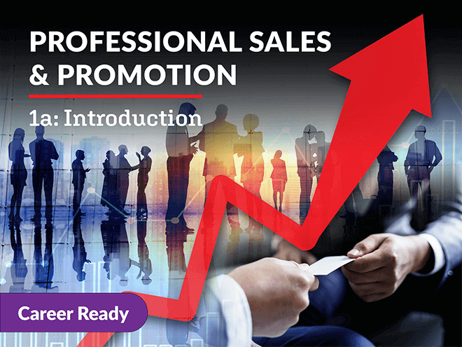 Professional Sales and Promotion 1a: Introduction - eLearning Academy